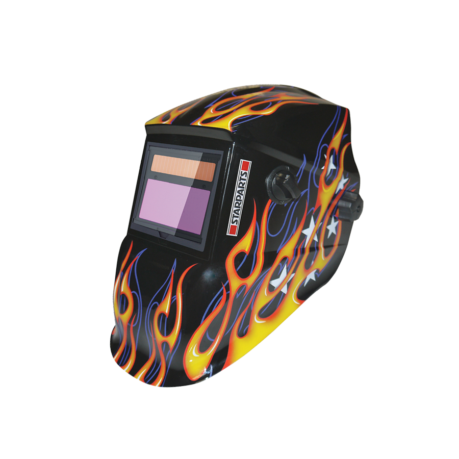 Weltek WH04FL Starparts Flame ADF Welding Helmet (9-13 Variable Shade ...