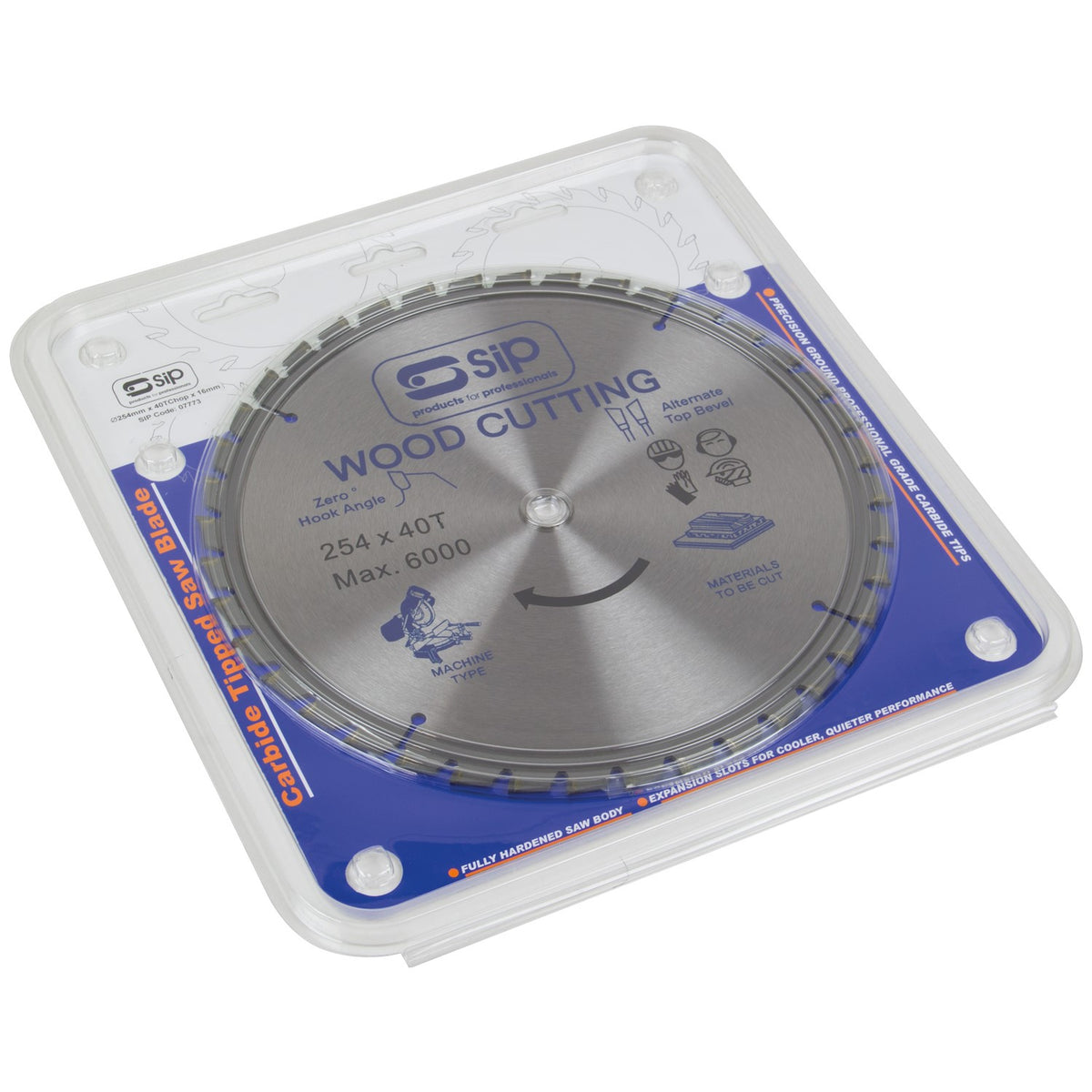 SIP 06128 254mm x 30mm TCT 40T Circular Saw Blade – Brookside Welding ...