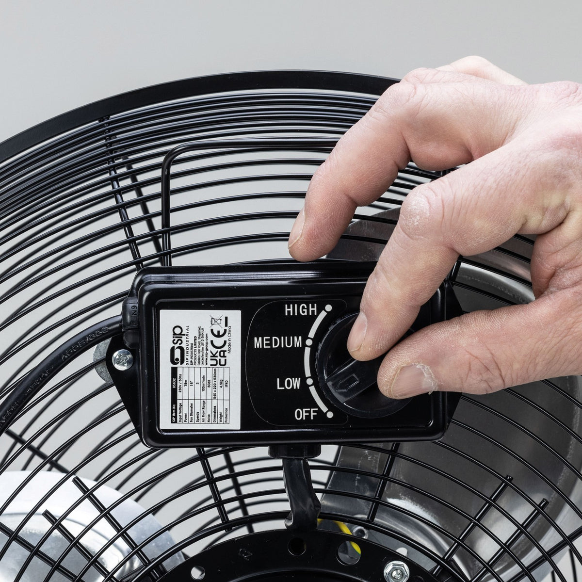 SIP 05632 16" Heavy-Duty Floor Fan – Brookside Welding Supplies Ltd