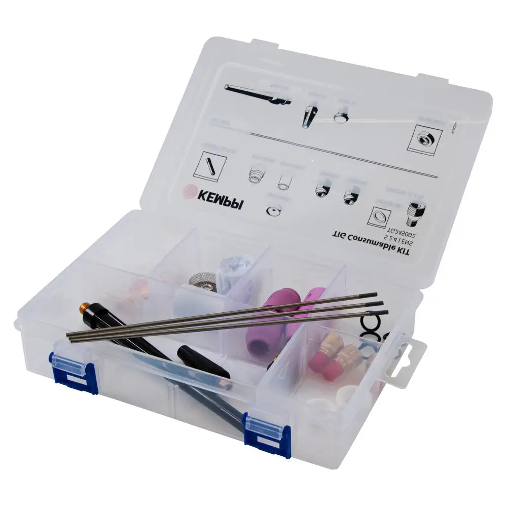 Kemppi TG24S002 Flexlite Small TIG Consumable Kit (2.4mm Lens ...