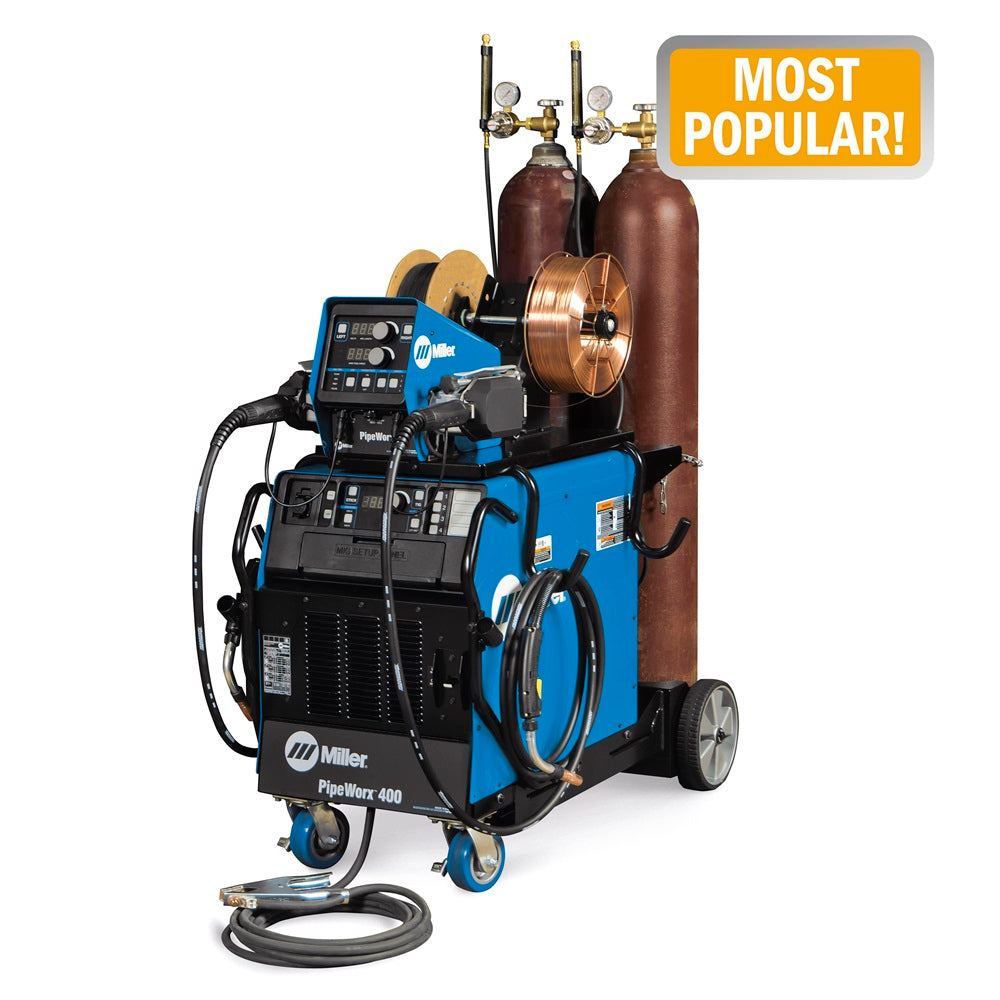 Miller 907534 PipeWorx™ 400 Multiprocess Welding Machine 400V ...