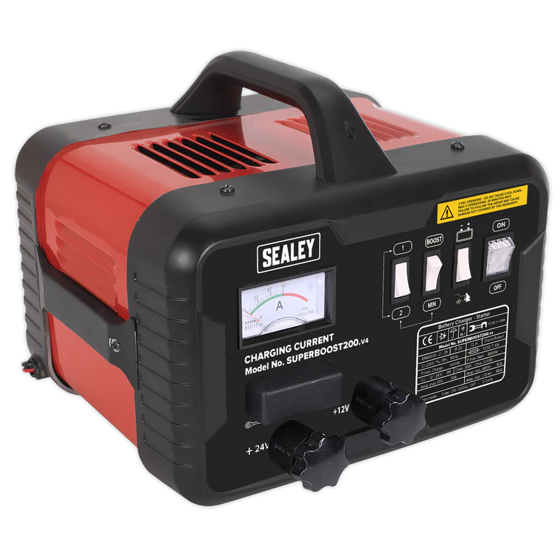 Sealey SUPERBOOST200 12/24V Starter/Charger 200/45A 230V – Brookside ...